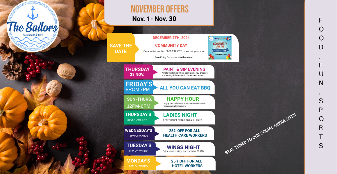 The Sailors – Restaurant & Cafe